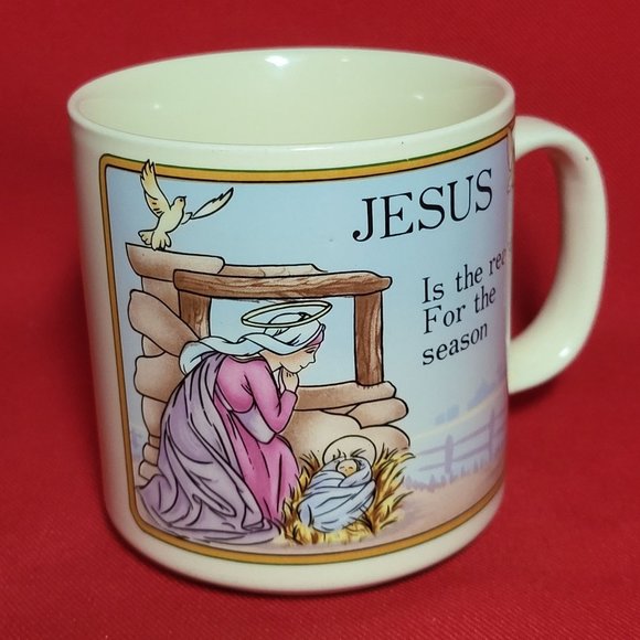 Lefton | Dining | Vtg Lefton China Mug 988 Jesus Is The Reason | Poshmark
